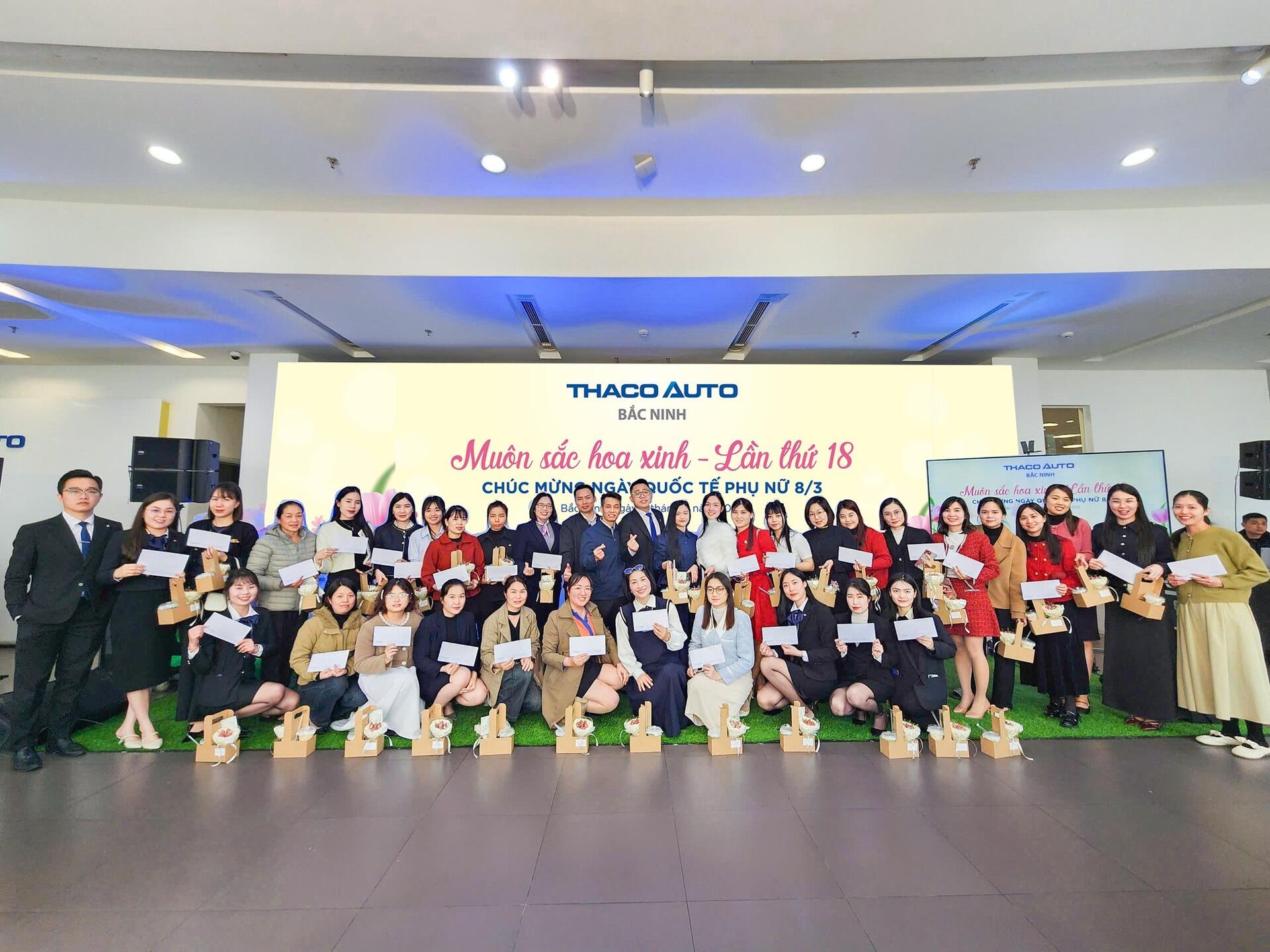 MUÔN SẮC HOA XINH - TRI ÂN PHÁI ĐẸP TẠI THACO AUTO BẮC NINH